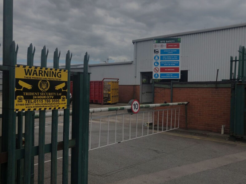 INDUSTRIAL & WAREHOUSE MANNED GUARDING - Trident Security Solutions Ltd INDUSTRIAL & WAREHOUSE MANNED GUARDING - Trident Security Solutions Ltd